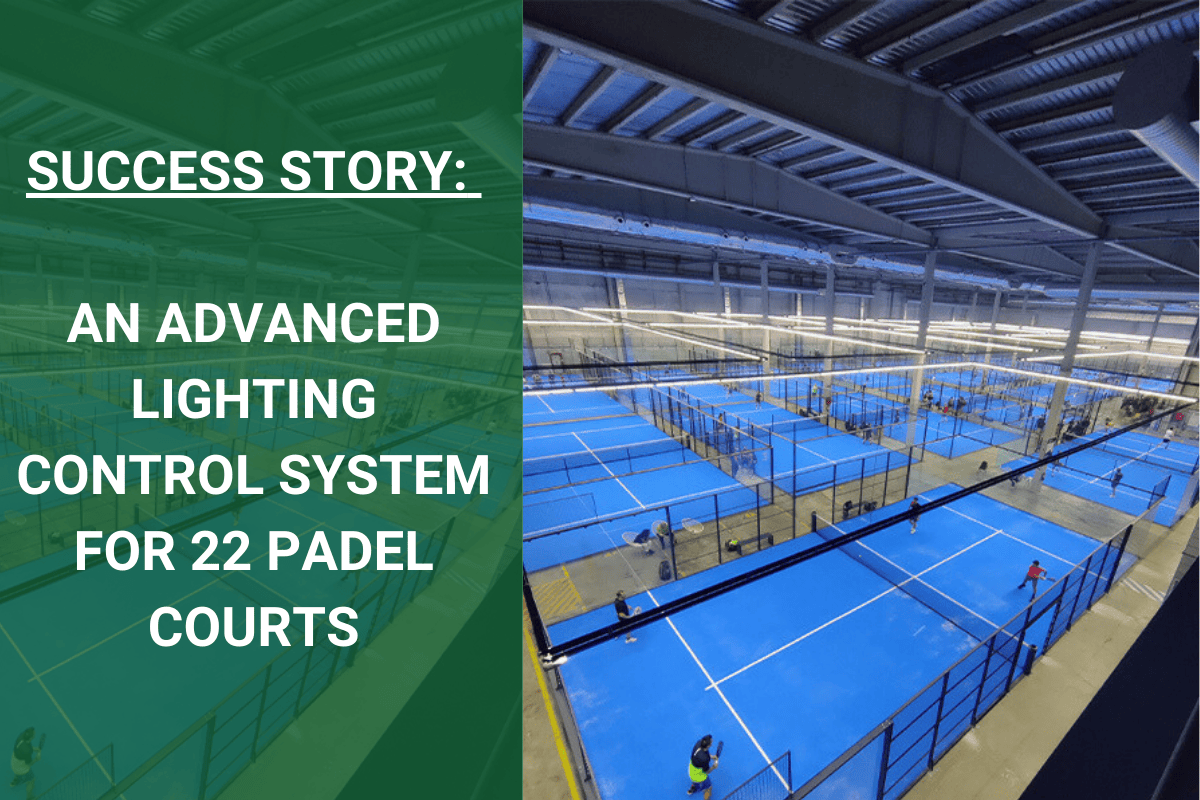Wireless Lighting and Player Access Control for 22 Padel Courts | Hytronik